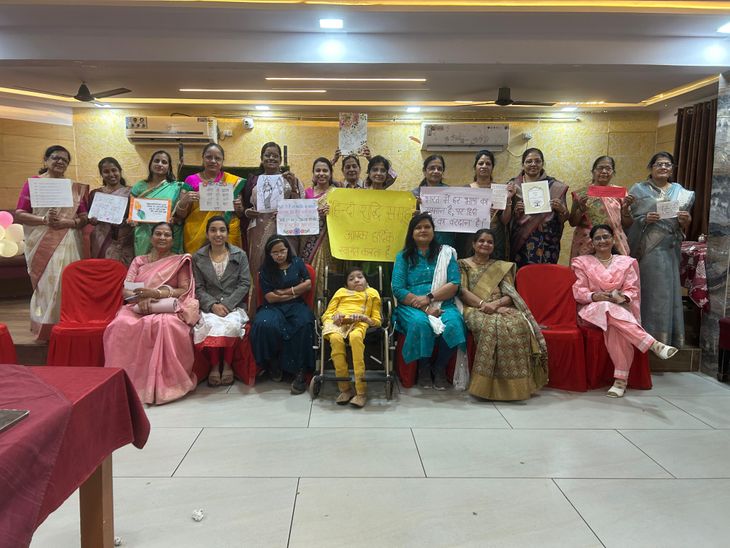 Manju got first place in slogan competition and Anju got first place in ...