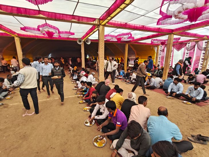 Havan Yagna was performed at the conclusion of Shrimad Bhagwat Katha ...