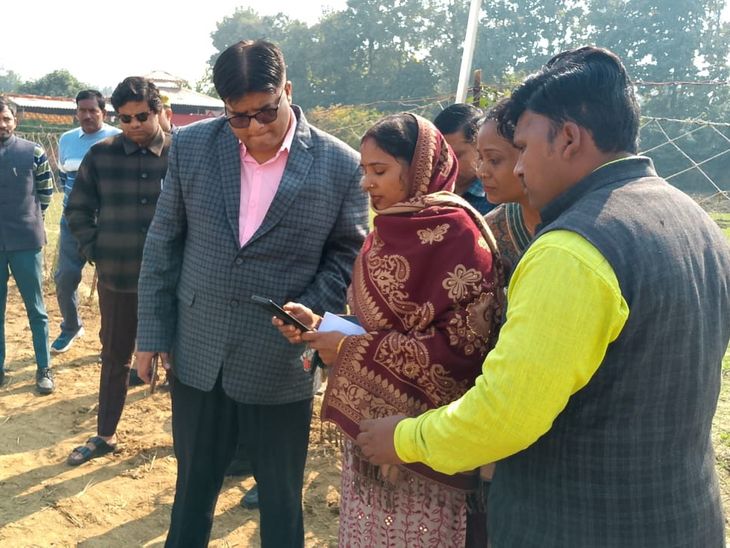 Basti DM came to know the reality of MNREGA works | मनरेगा कार्यों की ...