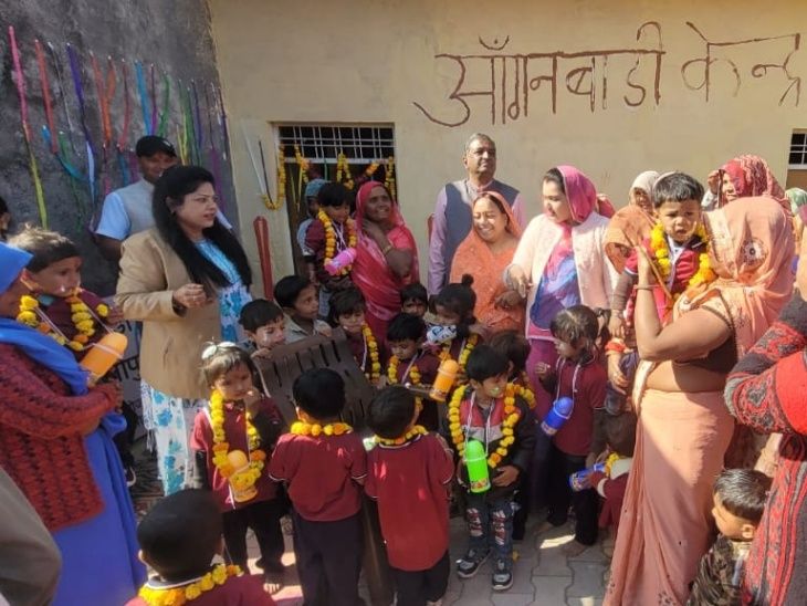 New Anganwadi Centre inaugurated in Rajpura jhalawar Rajasthan ...