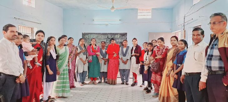 First in Rangoli, Khushi in Mehndi, Sahar Bano first in Quiz | रंगोली ...