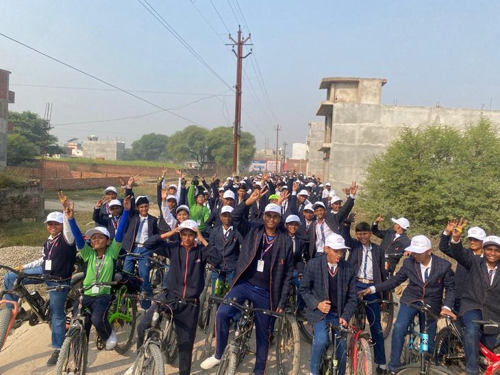Bicycle rally organized in Lucknow