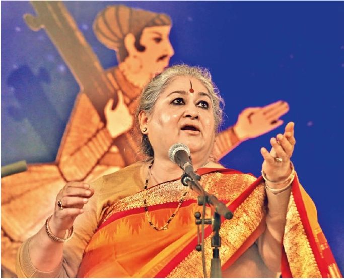 Classical and pop singer Shubha Mudgal made the flowers of music bloom ...