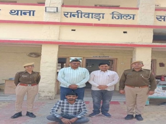 Accused arrested in attempt to murder case in Raniwada | रानीवाड़ा में ...