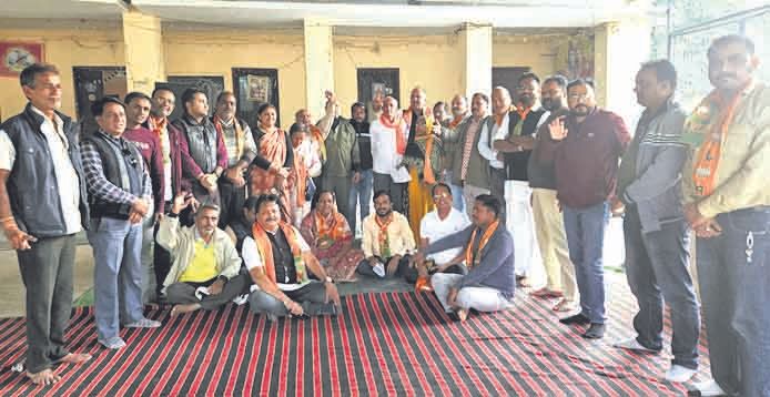 BJP Mandal election structure and working procedure was discussed and a ...