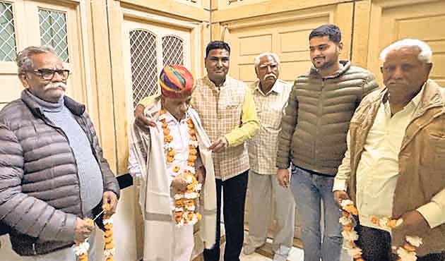 Jingar community welcomed Madhya Pradesh Deputy CM | जीनगर समाज ने ...