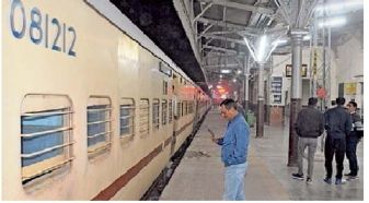 After the final trial, train operations resumed on platform number 1