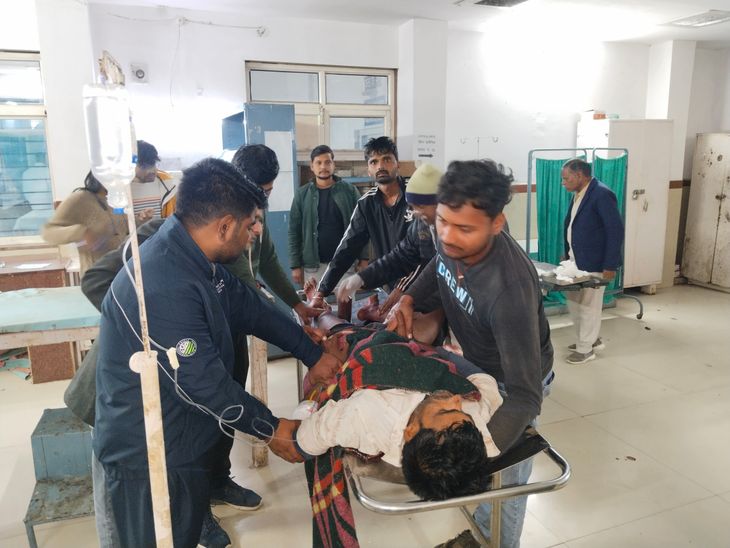 Firing due to personal enmity in Datia | दतिया में आपसी रंजिश में ...