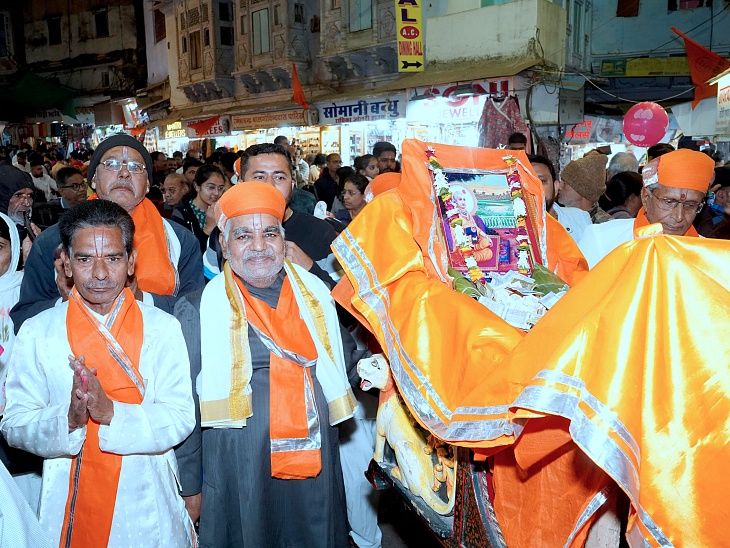 Appearance festival of Gusaiji in Shrinathji temple | श्रीनाथजी मंदिर ...