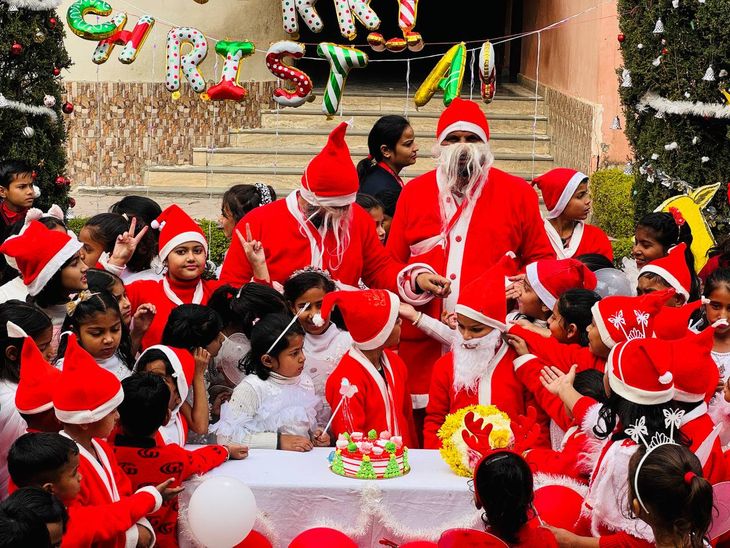 Christmas Day celebrated in TSS School | टीएसएस स्कूल में मनाया क्रिसमस ...