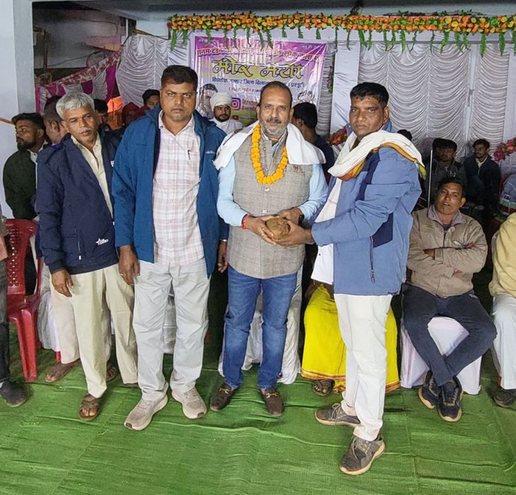 Guru Ghasidas Jayanti celebrated in Sondh, artist Sanam Tandon gave a ...