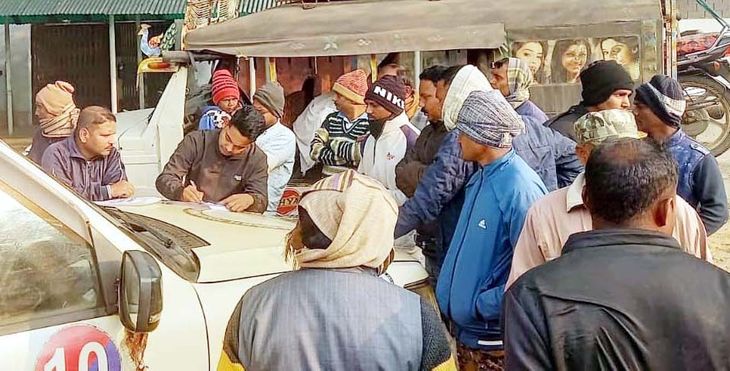 Jharkhand Home Defense Corps Jawan died in a road accident in Jarjara ...