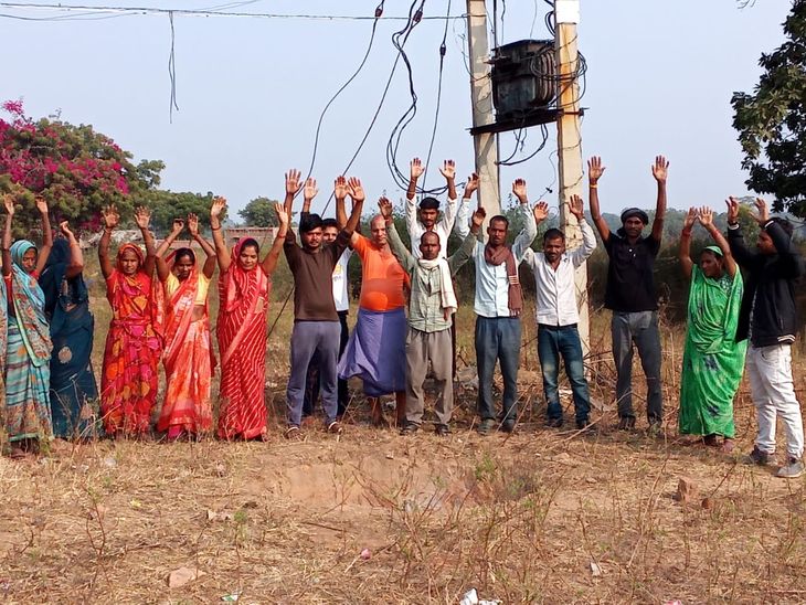 Villagers are angry due to burning of transformer in Babhani | बभनी में ...