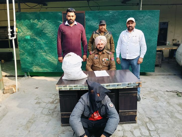 Crime Branch arrested him with 8 kg of Bhukki | क्राइम ब्रांच ने 8 किलो ...