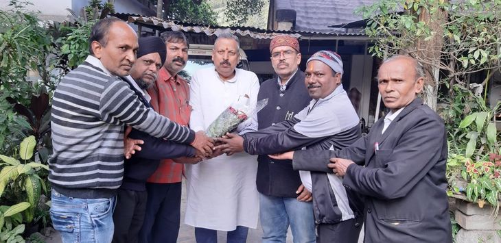 Bar Council Vice Chairman Rajesh Shukla was honored on completion of 12 ...