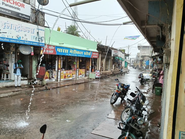 The first Mawth of the season fell in Haidergarh | हैदरगढ़ में गिरा ...