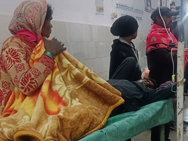 Accident on National Highway 43, one bike rider died in surguja ...