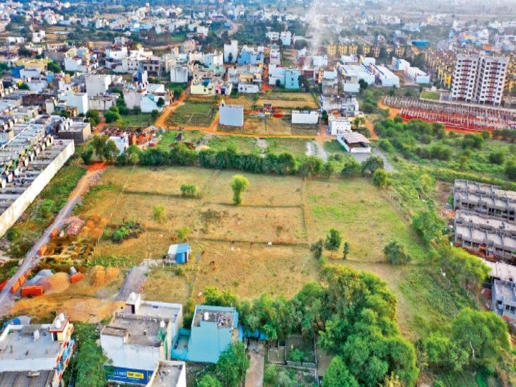 Road was cut to stop illegal plotting, boundary wall was demolished ...