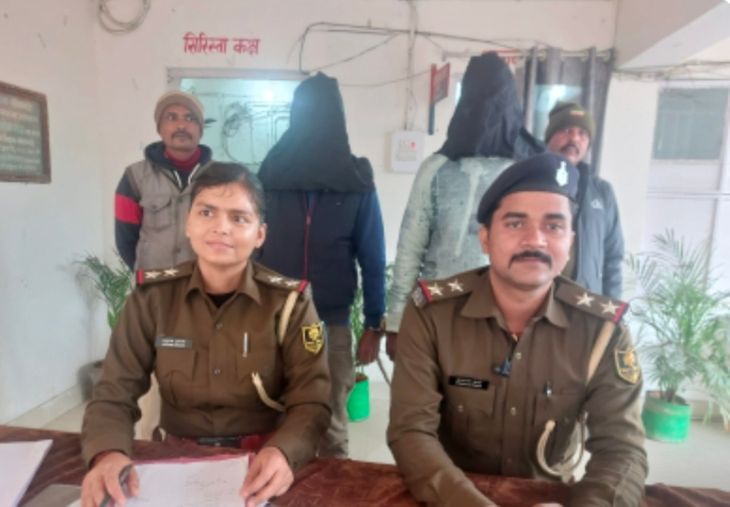 The accused was caught with the car from Madhepura in a fraud case ...