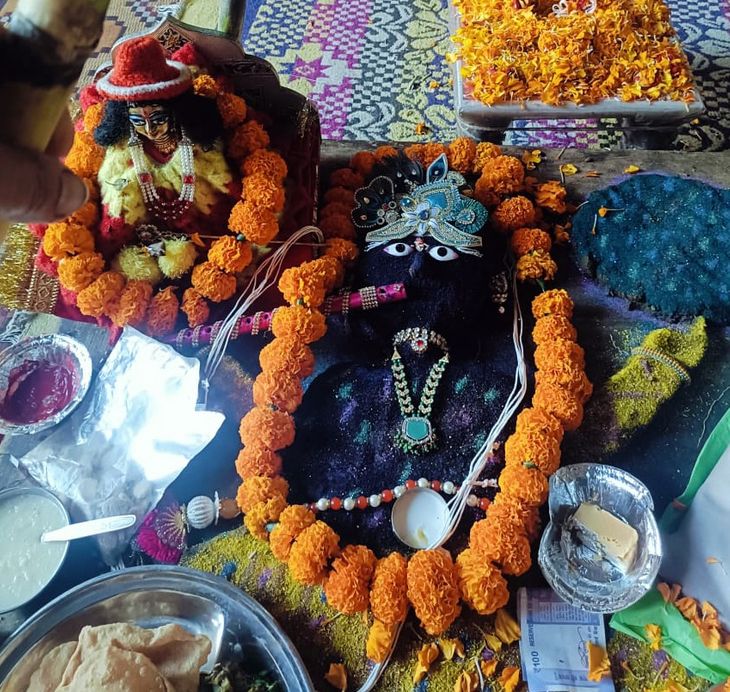 Govardhan Puja and Annakoot Festival in Chandika Moolo Mata Temple ...