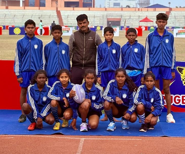 10 players from Bastar will participate in the National School Rugby ...