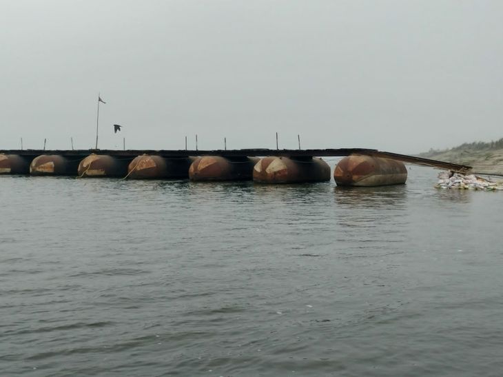 Construction of Pipa Bridge remained incomplete in Bairia