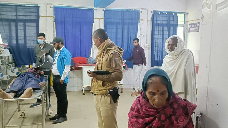 There was a fierce fight between two parties over dumping of dirty ...