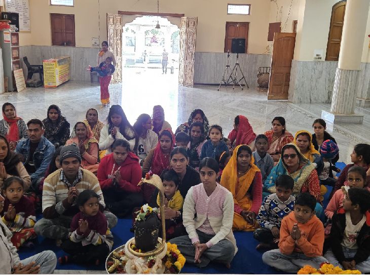 Ganesh Puja and Rudra Abhishek on New Year at Dadaji Dham | दादाजी धाम ...