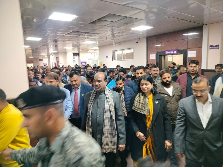 Rajasthan Kota Kota MBS Hospital Renovation JK Lone Hospital Lok Sabha Speaker Om Birla ...