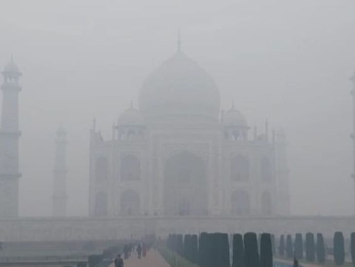 Dense fog in the morning in Agra, minimum temperature 5.8 degree ...