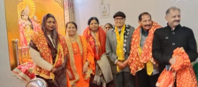 Satsang at Shiv Mandir Kangra Colony on the arrival of New Year | नए ...