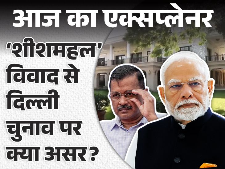 Delhi CM House; Arvind Kejriwal Sheesh Mahal Controversy Explained | BJP AAP | आज का एक्सप्लेनर ...