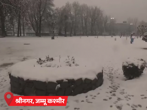 Delhi UP IMD Weather Photos Update; Jammu Kashmir Snowfall | MP Rajasthan Bihar Cold Wave Fog ...