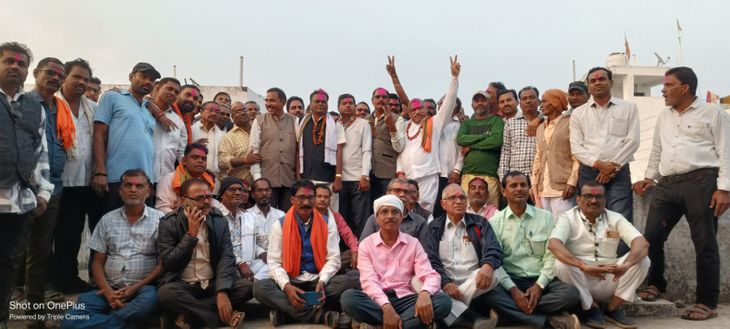 Dhan Singh was elected president of Sarva Sen Samaj Dhamtari | सर्व सेन ...