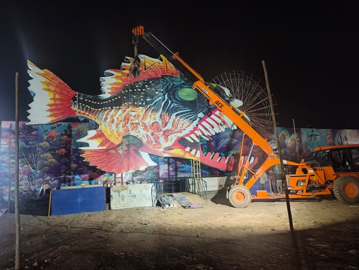 New Year Carnival: Fish tunnel for the first time in Chittor | न्यू ईयर ...