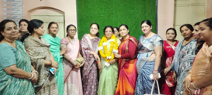 Hemlata Paliwal became the president of the women's board | महिला मंडल ...