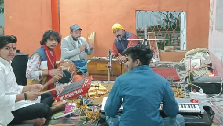 Sundarkand recitation was done at Nakki Hanuman temple in Sehrai ...