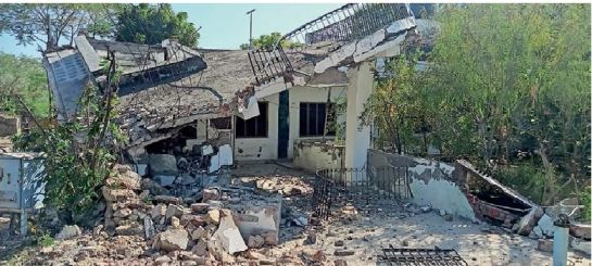 Encroachment of gas warehouse was demolished, 18 feet of road was ...