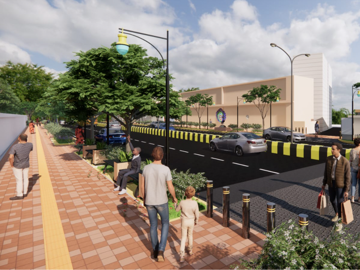 Central Jail Road will be the first iconic road in Varanasi