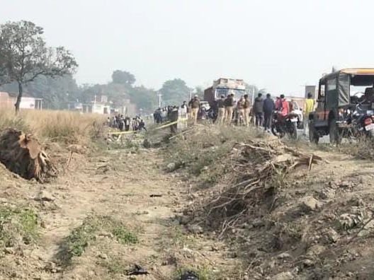 The half-burnt body of a woman has not been identified even after 24 days