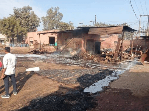 Fatehabad diesel tank explosion Employee died update | फतेहाबाद में ...