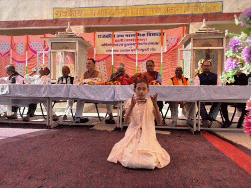 Annual festival organized at Attari of Nadbai | नदबई के अटारी में ...