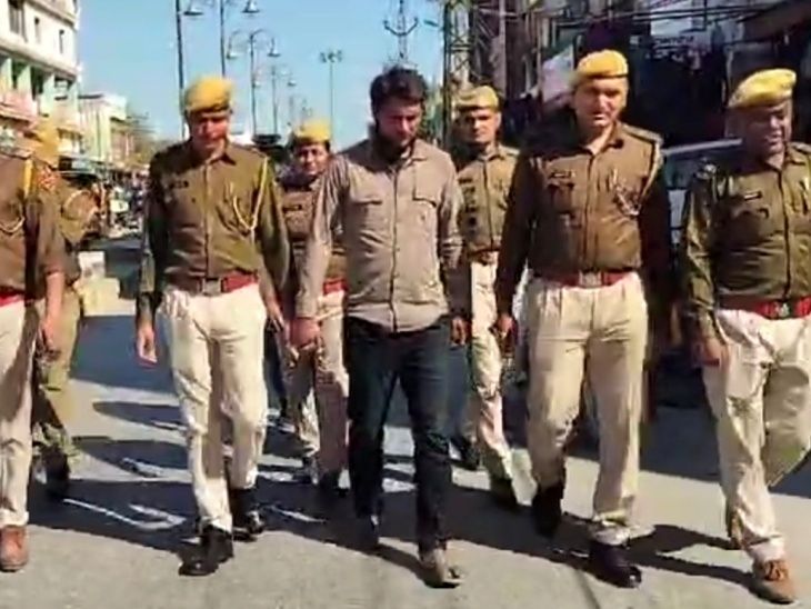 A procession was taken out on foot against the accused who demanded ...