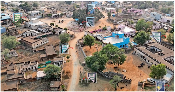 The resolve of the villagers changed the face of the village; name ...