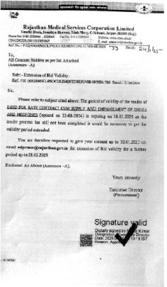 Appeal to RMSCL companies; Participate in tender process and also ...