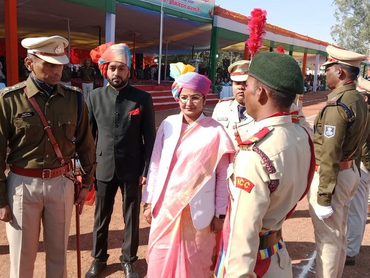 State Minister Pratima Bagri hoisted the tricolor in Satna | सतना में ...