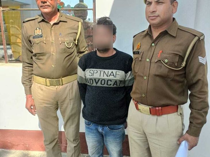 Youth arrested on charges of theft in Shikarpur | शिकारपुर में चोरी के आरोप में युवक गिरफ्तार ...