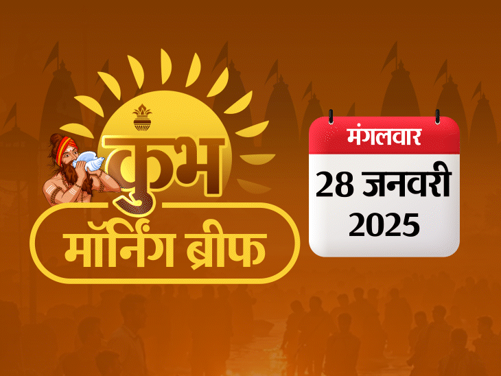 Dainik Bhaskar Kumbh Morning Brief; mahakumbh sector wise map guide ...