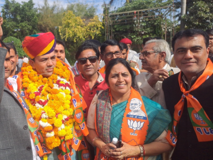 Sunil Bhandari became BJP district president