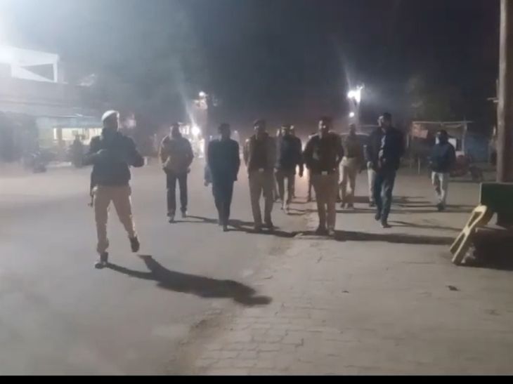 Surprise inspection by officers to review security arrangements